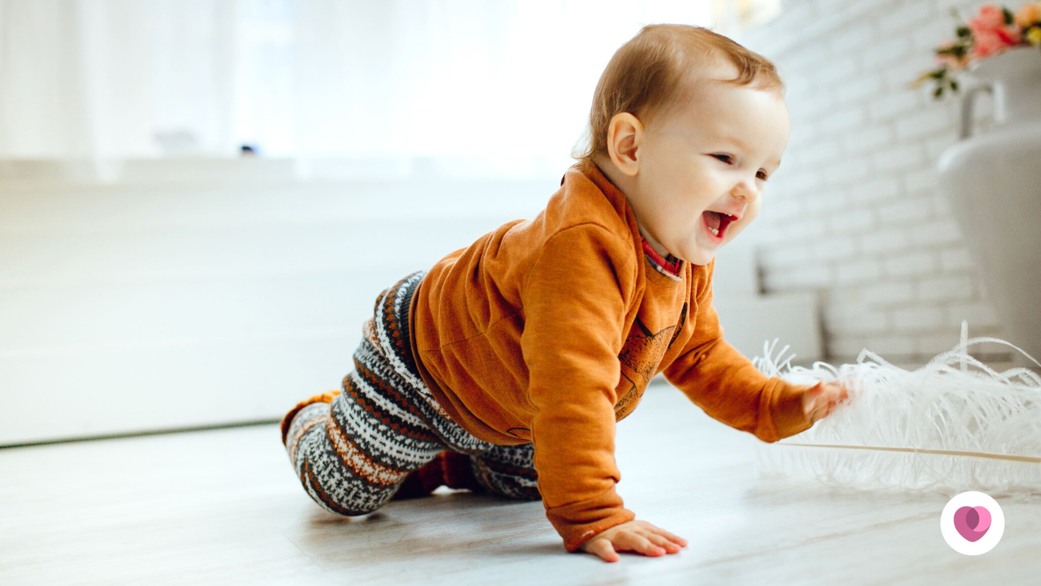 Estos son los 8 tipos de gateo en bebés