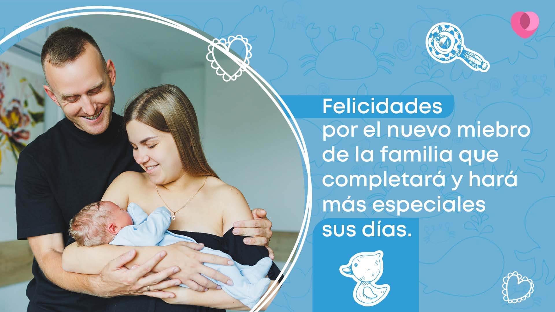 Frases bonitas por la llegada de un recién nacido