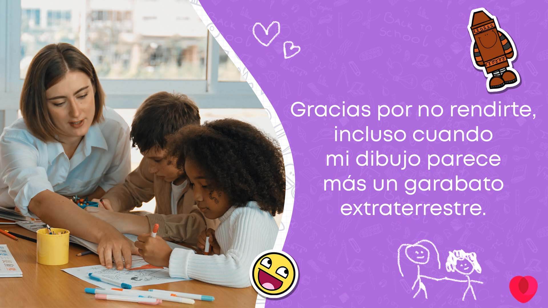 Las frases más bonitas para profesores de infantil