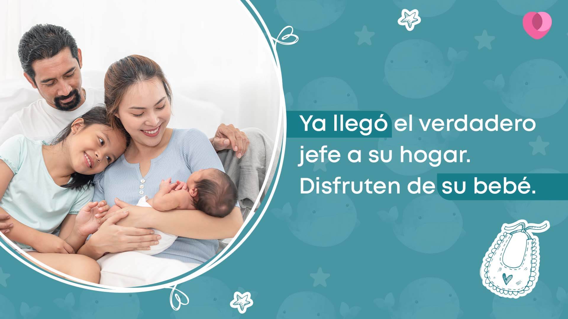 Frases bonitas por la llegada de un recién nacido